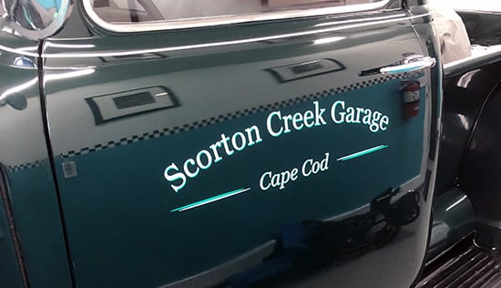 Vinyl Lettering Testimonial #5726 by Frank