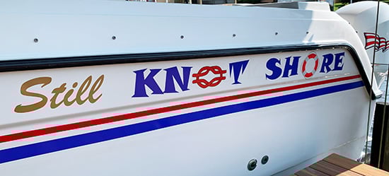 Vinyl Lettering Testimonial #5829 by Keith