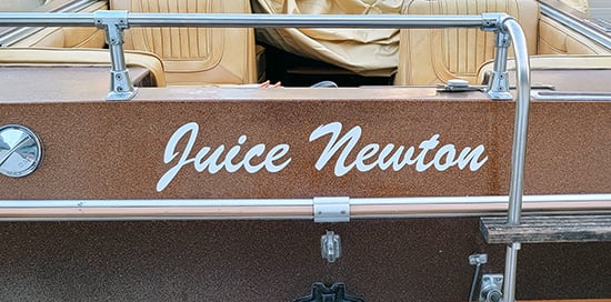 Vinyl Lettering Testimonial #5844 by Pamp Daddy