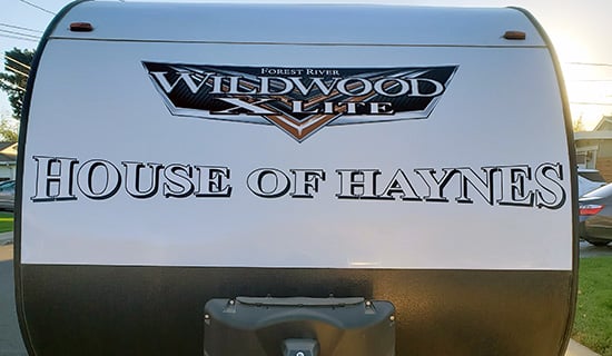 Vinyl Lettering Testimonial #5898