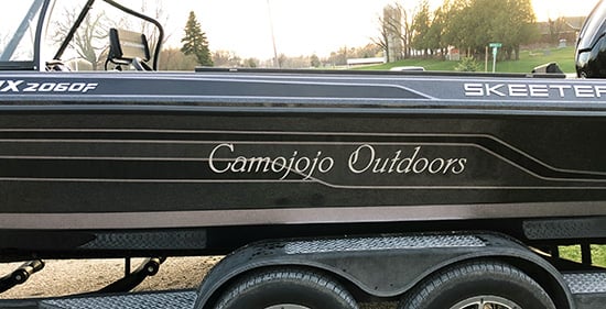 Vinyl Lettering Testimonial #6004 by Brock