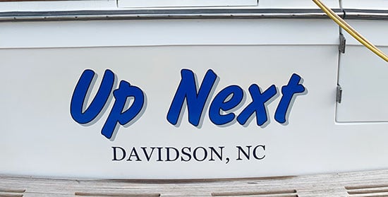 Vinyl Lettering Testimonial #6313