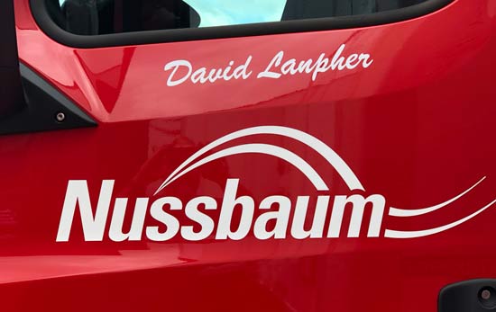 Vinyl Lettering Testimonial #4109 by David Lanpher